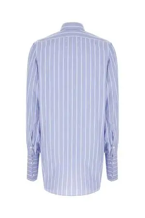 MAISON MARGIELA Striped Button-up Shirt