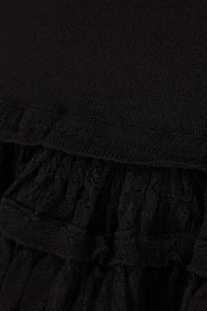 Alaïa Ruched Ruffle Skirt - Multicolor