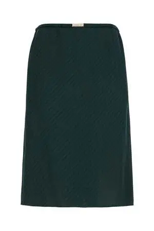Gucci Monogrammed A-line Skirt - Multicolor