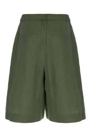 Max Mara Tailored Pleated Shorts - Multicolor
