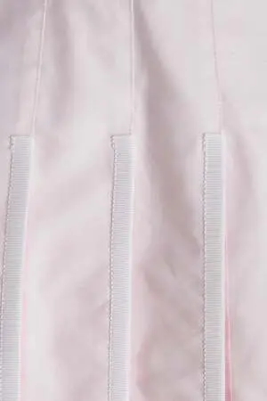 Thom Browne Pleated Skirt With Trim Detail