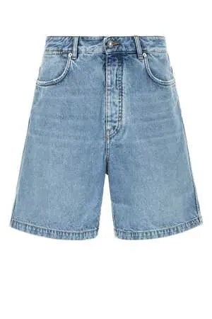 Givenchy Denim Bermuda Shorts - Blue