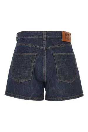 Fendi Denim Shorts - Multicolor