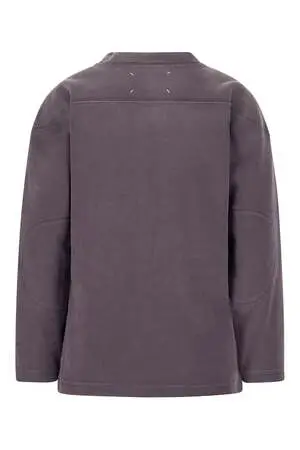 MAISON MARGIELA Crewneck Sweatshirt With Numeric And Logo Detailing