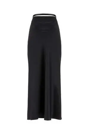 TOM FORD Black Skirt With Belt Detail