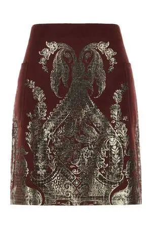 Etro Embroidered Skirt