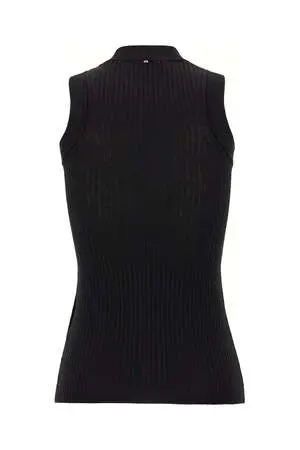 Sportmax Ribbed Sleeveless Top