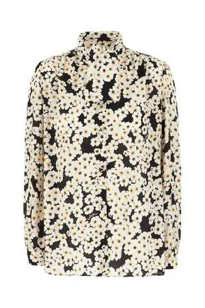 Valentino Garavani Floral Print Long Sleeve Shirt - Multicolor