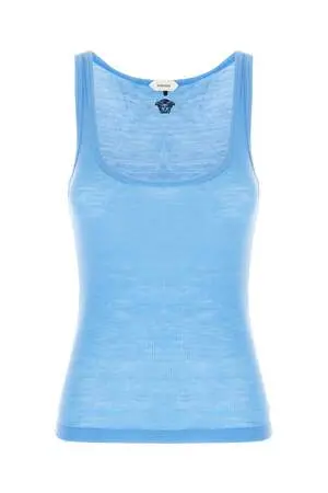 Versace Ribbed Tank Top - Multicolor
