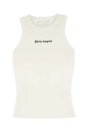 Palm Angels Ribbed Logo Tank - Multicolor
