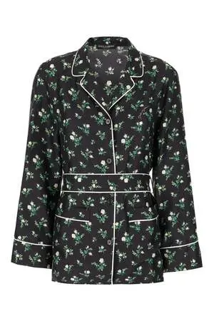 Dolce & Gabbana Printed Robe With Belt - Multicolor