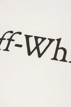 Off-White Cropped T-shirt With Logo - Multicolor