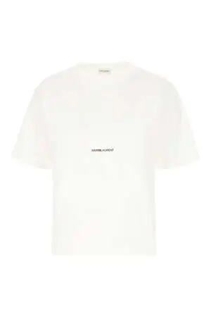 Saint Laurent T-shirt With Logo - Multicolor