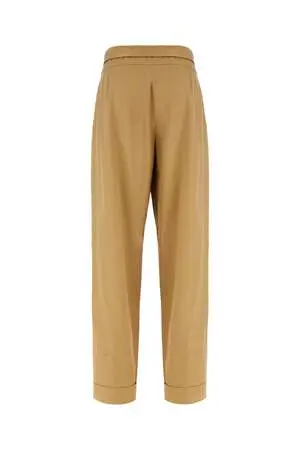 Saint Laurent Belted Trousers - Multicolor