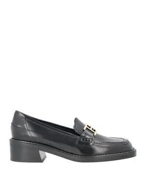 Bally Calfskin Loafers With Metal Detailing
