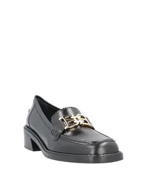 Bally Calfskin Loafers With Metal Detailing