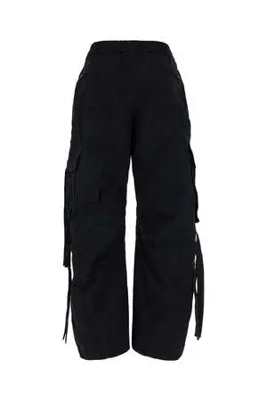 Dolce & Gabbana Black Cargo Trousers - Multicolor