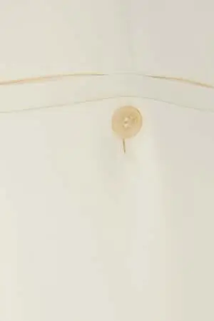 Alberta Ferretti Cream Wide-leg Trousers