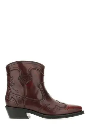 GANNI Western Boots - Multicolor