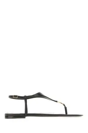 Saint Laurent Flat Sandals - Multicolor