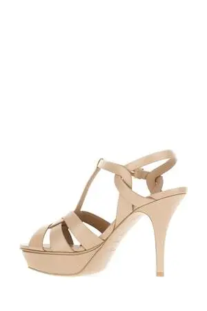 Saint Laurent Leather Heeled Sandals