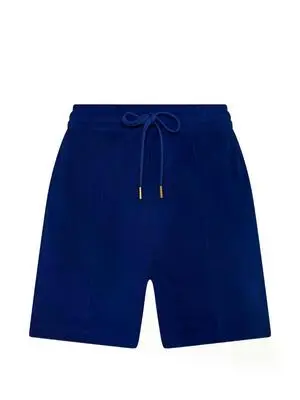 AMAN Terry Cloth Drawstring Shorts