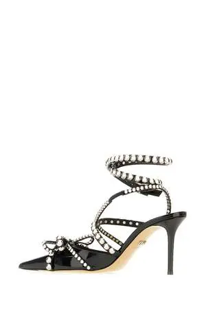 Mach & Mach Embellished Stiletto Pumps