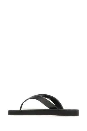 Gucci Leather Thong Slippers