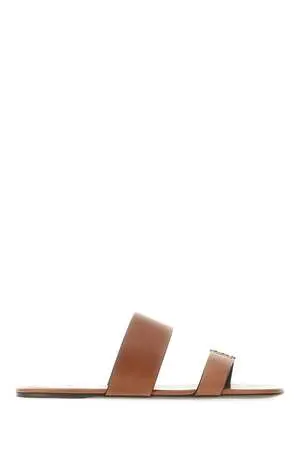 Saint Laurent Flat Slip-on Sandals - Multicolor