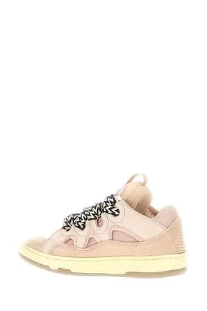 LANVIN Sneakers With Decorative Lacing - Multicolor