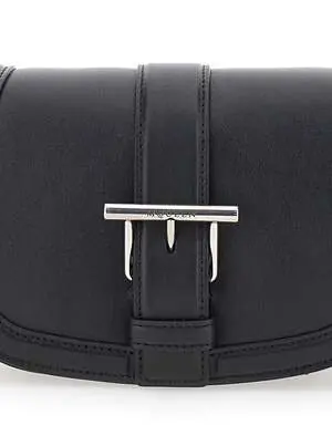 Alexander McQueen Leather Crossbody Bag With T-buckle