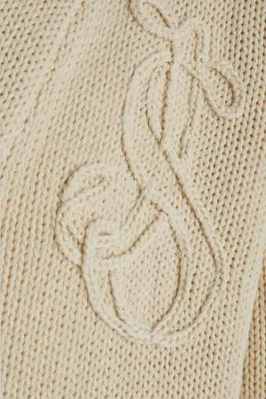 JIL SANDER V-neck Cardigan With Embroidered Detail