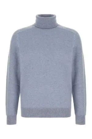 Zegna Cashmere Blend Turtleneck Sweater