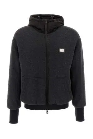 Dolce & Gabbana Hooded Zip-up Jacket - Multicolor