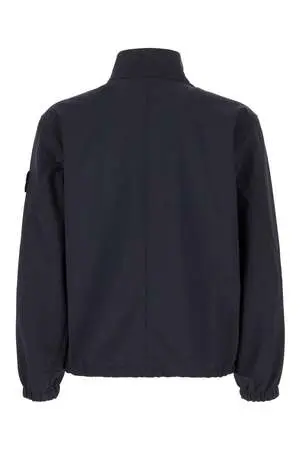 Stone Island Zip-up Jacket With Stand Collar - Multicolor