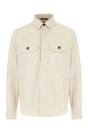 Zegna Jacket With Classic Collar And Button Details - Multicolor