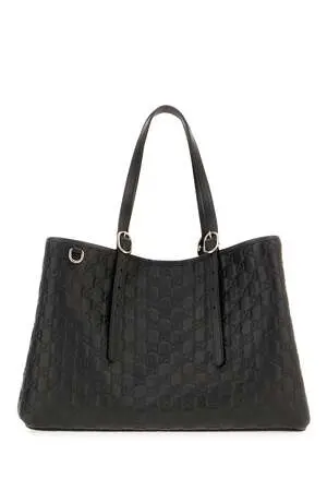 Gucci Embossed Monogram Shopper Tote - Multicolor