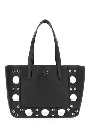 Valentino Garavani Shopper Bag With Studded Detail - Multicolor