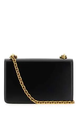 Valentino Garavani Shoulder Bag With Gold Tone Logo - Multicolor