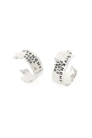 Givenchy Metal Tape Earrings