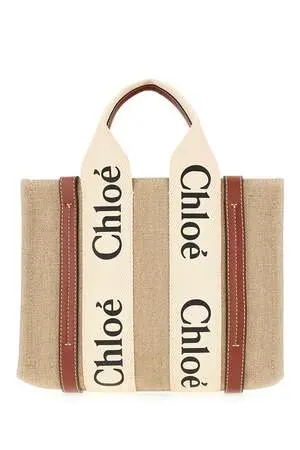Chloé CHLOE Tote Bag With Logo Straps Multicolor