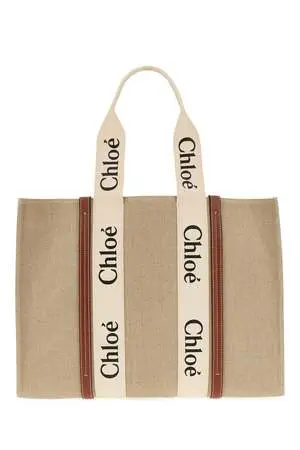 Chloé Logo Tote Bag - Multicolor