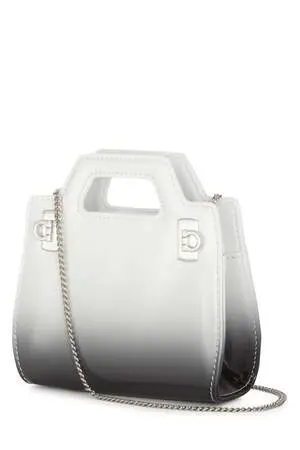 FERRAGAMO Handheld Bag With Chain Strap - Multicolor