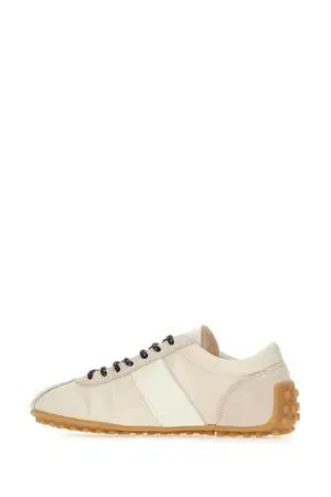 TOD'S Leather And Suede Sneakers - Multicolor