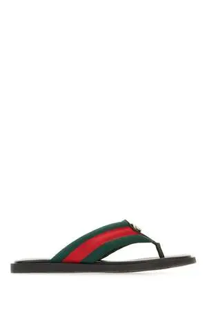 Gucci Striped Slippers - Multicolor