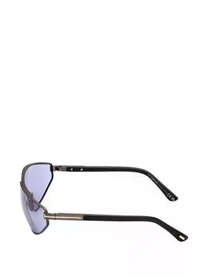 TOM FORD Geometric Frame Sunglasses - Grey