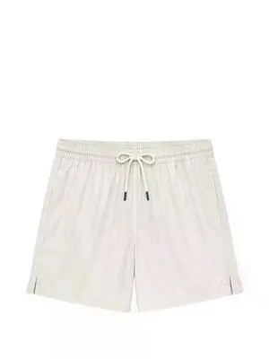LES HÉRITIERS Drawstring Swim Shorts - Neutrals