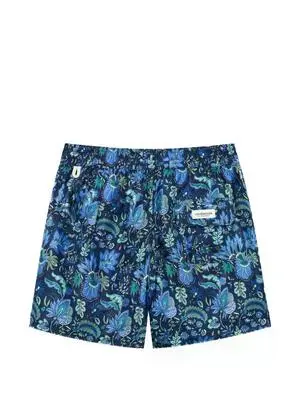 LES HÉRITIERS Floral Print Swim Shorts