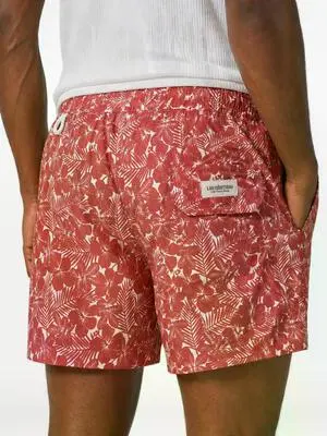 LES HÉRITIERS Floral Print Drawstring Swim Shorts