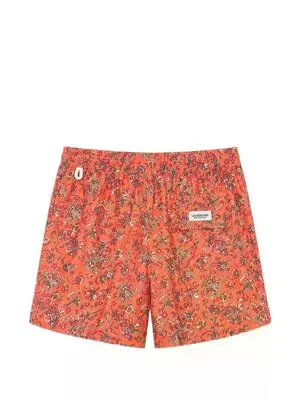 LES HÉRITIERS Sea Floral Print Swim Shorts
